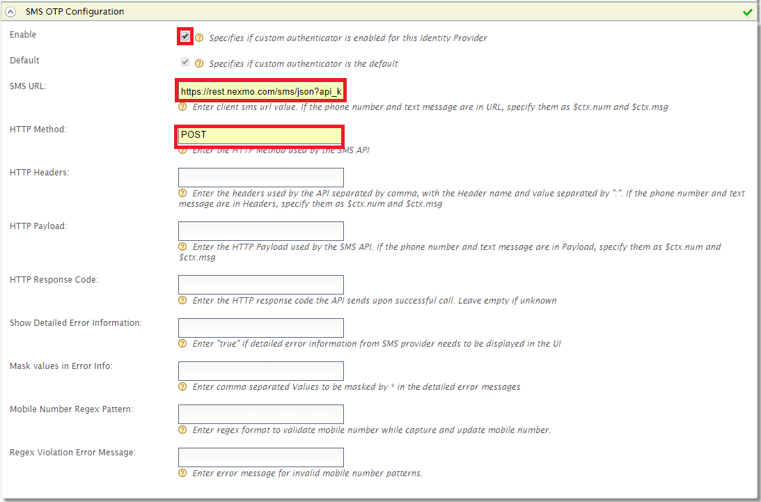 Autenticación Multifactor con SMS OTP en WSO2 Identity Server