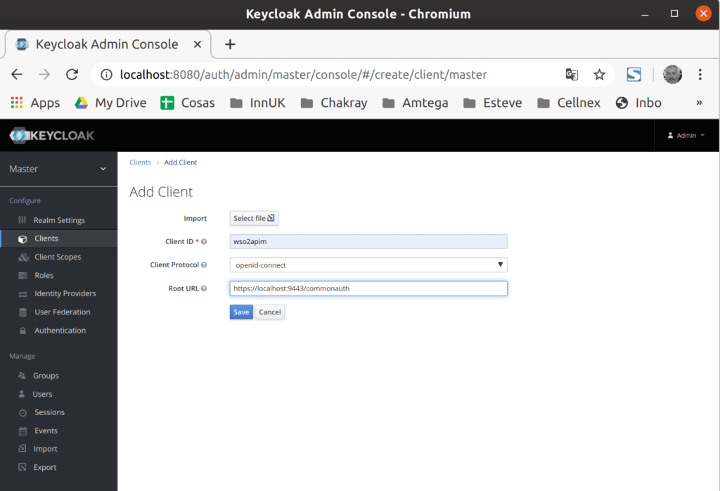 Cómo utilizar Keycloak como proveedor de identidades de WSO2 AM